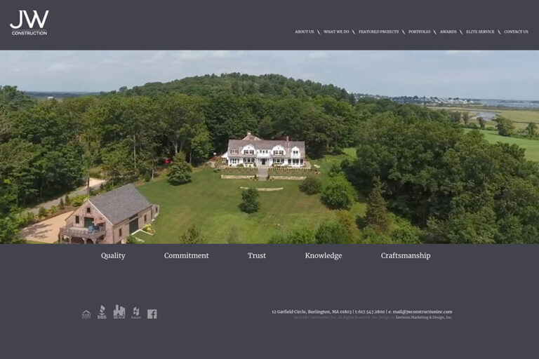 JW Construction - Envision Marketing & Design